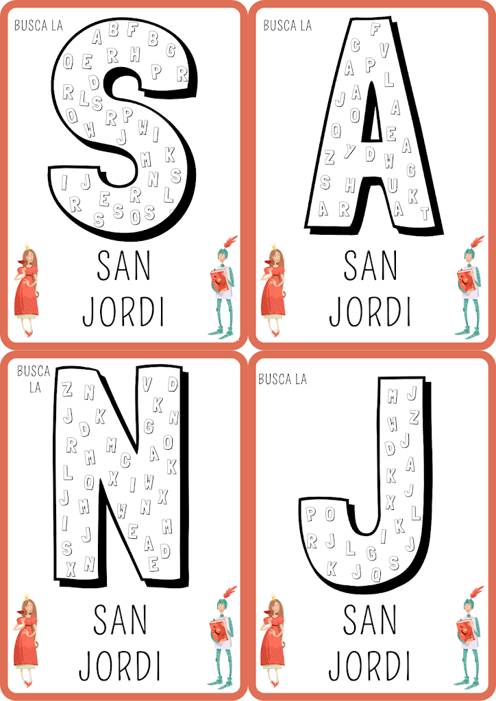 Sant Jordi: Actividades para educación infantil para celebrar Sant ...