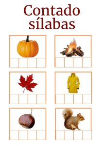 Pasatiempos de Otoño para educación infantil y primaria - Los 3 padawan ...