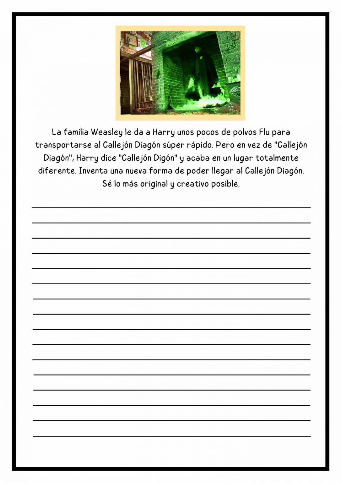 Cuaderno de escritura para niños de primaria de Harry Potter: disfruta ...