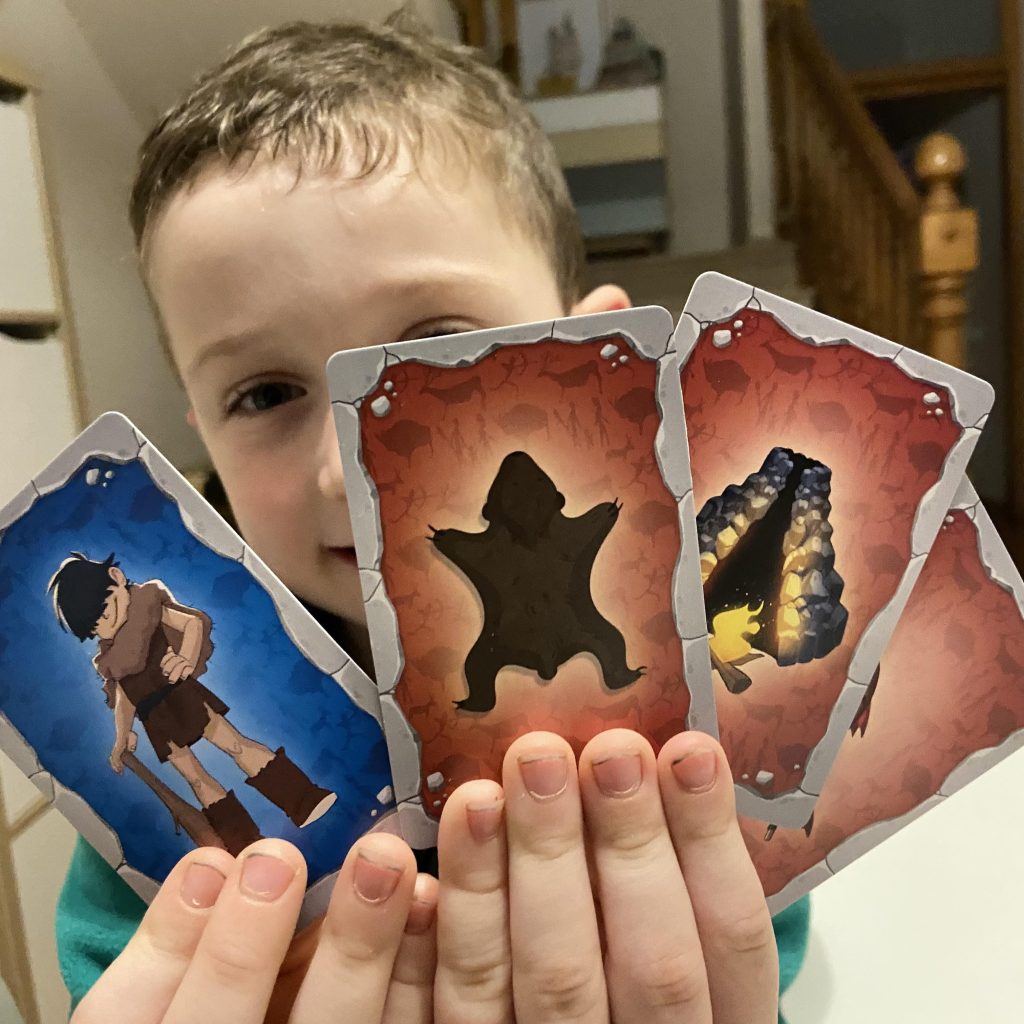 BONGO TONGO, el juego de mesa familiar para volver a la prehistoria - Los 3 padawan y mamá