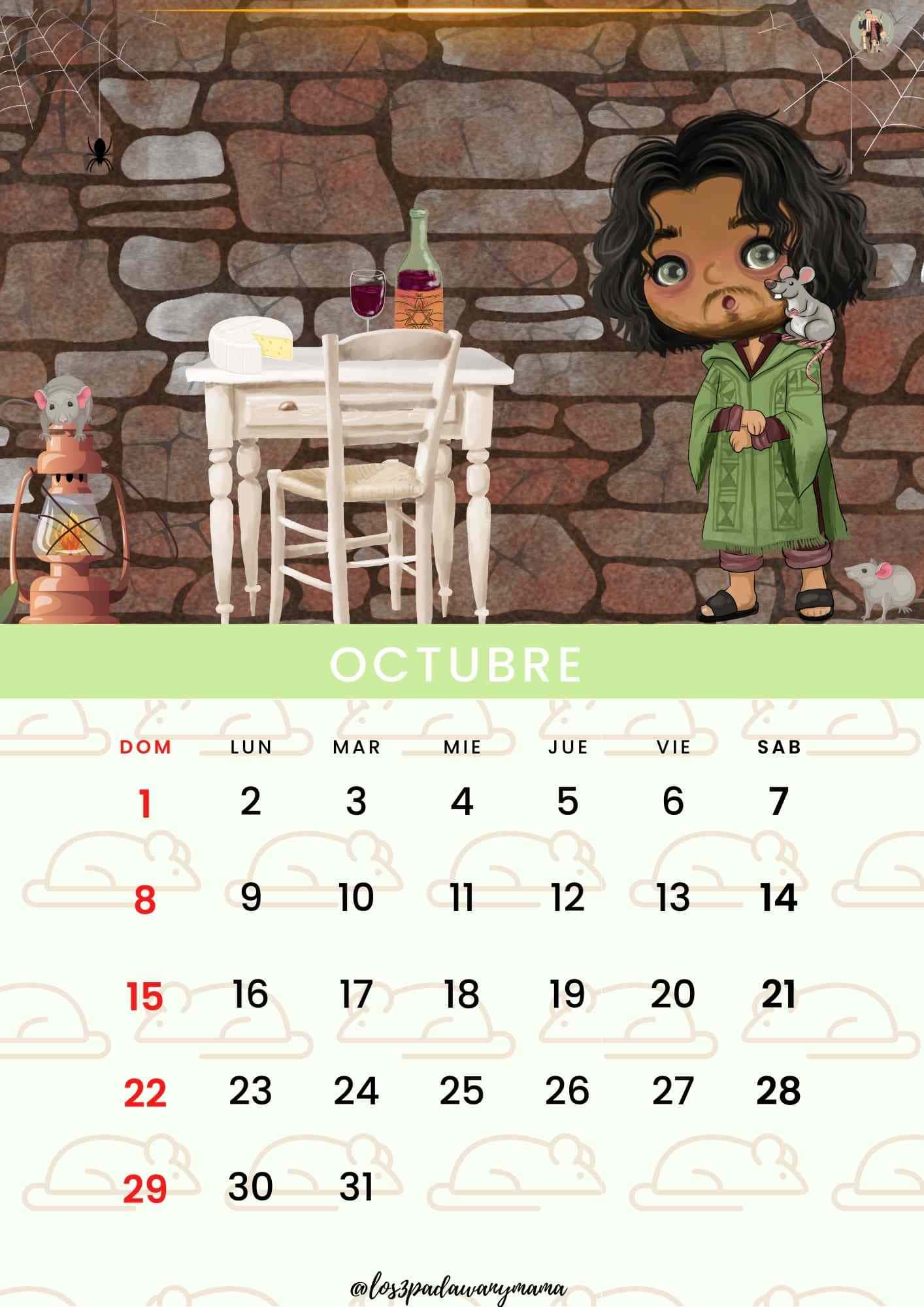 Calendario 2023 Encanto, disfruta del año con la familia Madrigal - Los ...